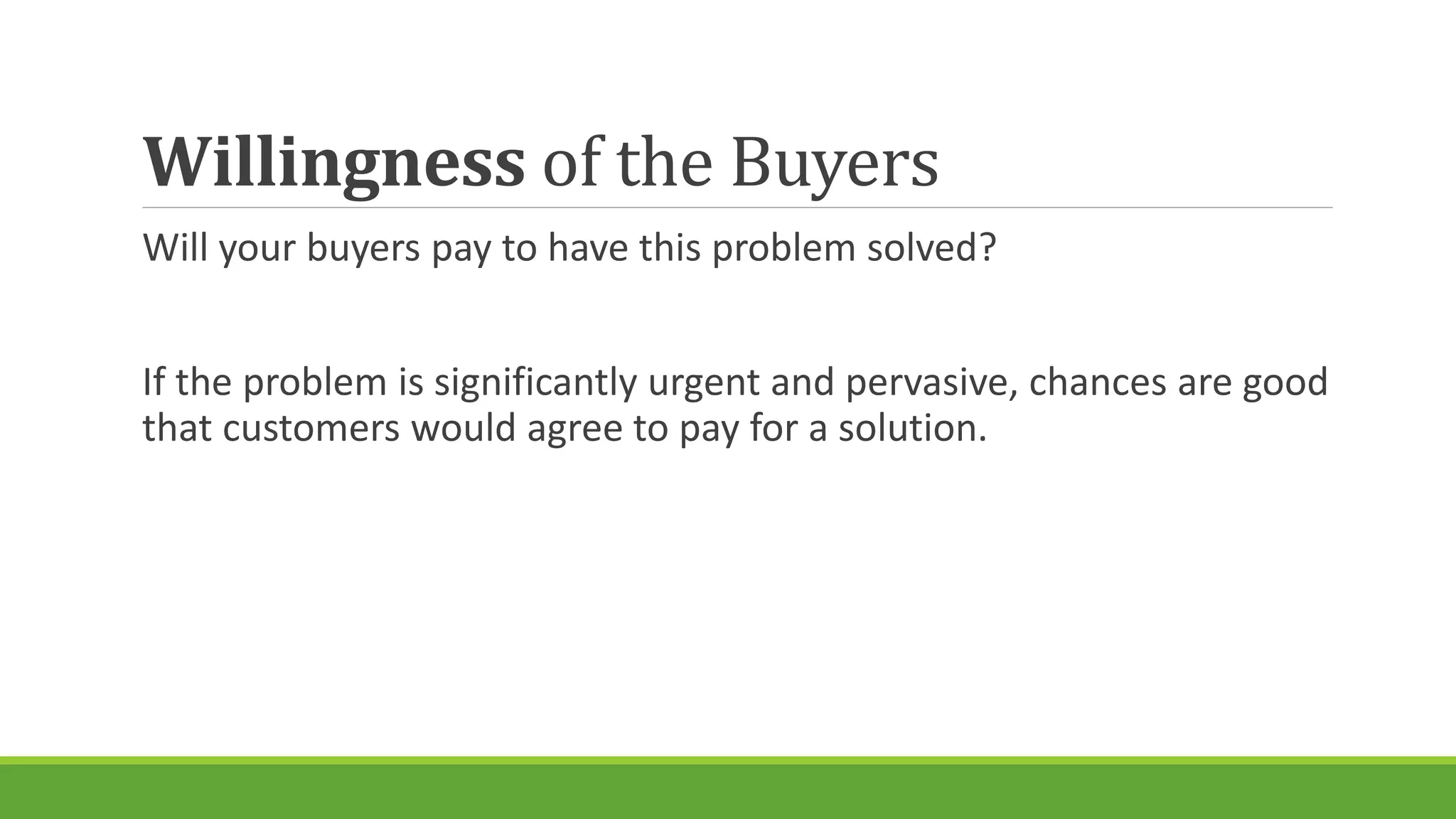 Development of A Business Plan - Identifying a Market Problem | PPTX