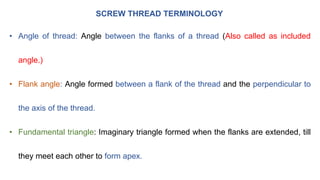 L5 measurement of screw thread | PPTX