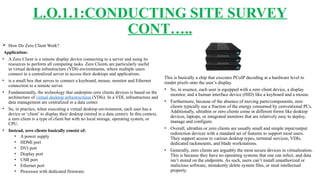 L5 Network and Internet tecchnologyT ZERO CLIENT APPLICATION | PPTX