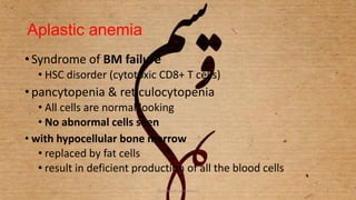 L5 pancytopenia and iron overload student | PDF