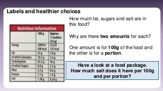 Reading food labels | PPT
