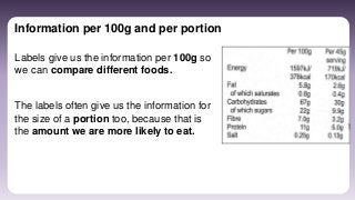 Reading food labels | PPT