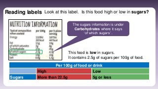 Reading food labels | PPTX