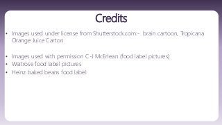 Reading food labels | PPT