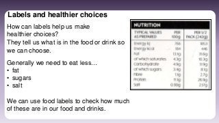 Reading food labels | PPT