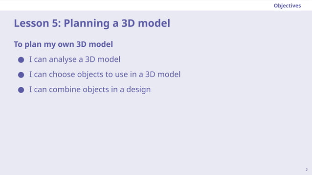 L5 tinkercad Slides-3D Modelling - Y6.pptx | 3-D Graphics | Computer Software and Applications