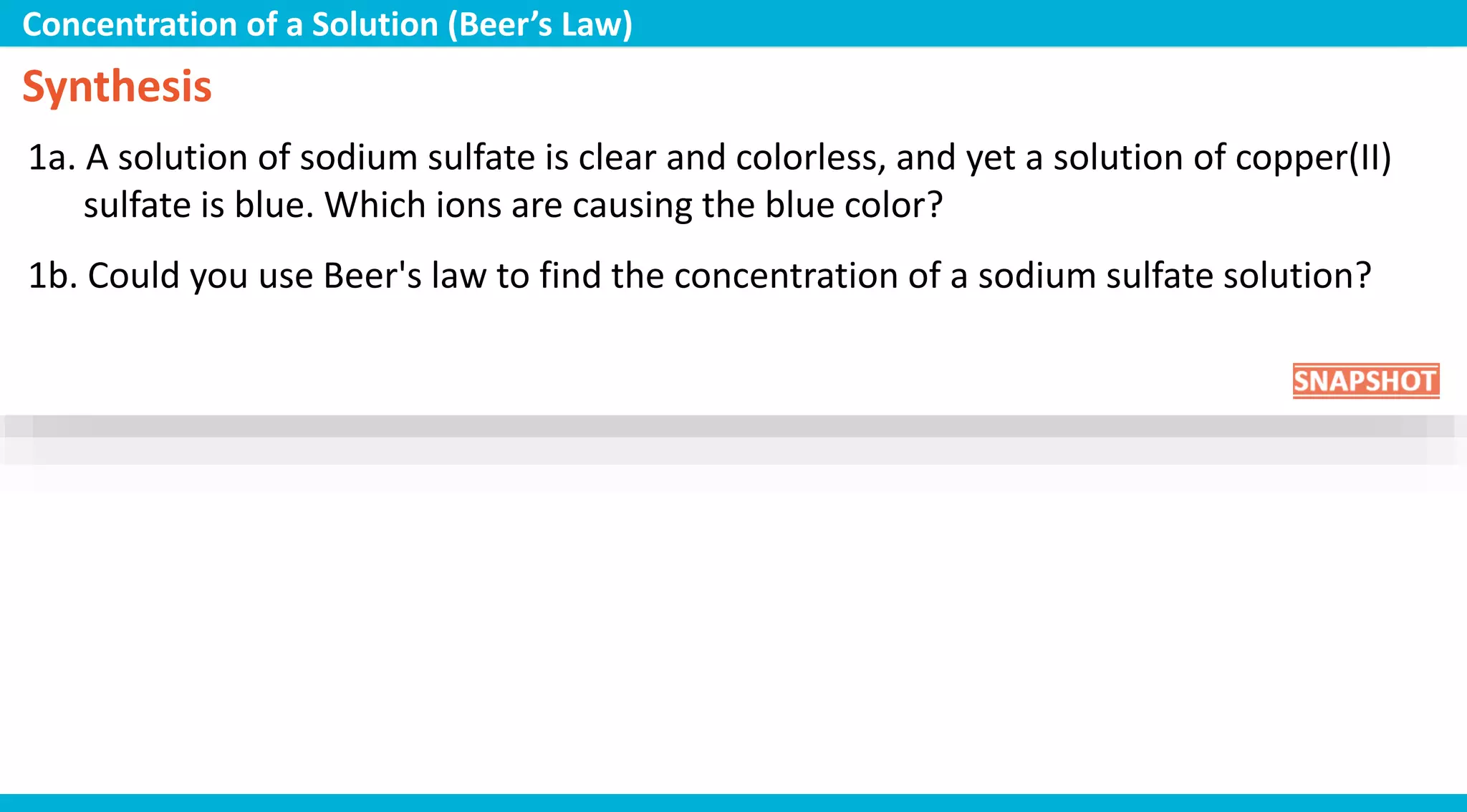L5 Using Colorimeter UV Vis Spectrometry (simplified).pptx | Chemistry ...