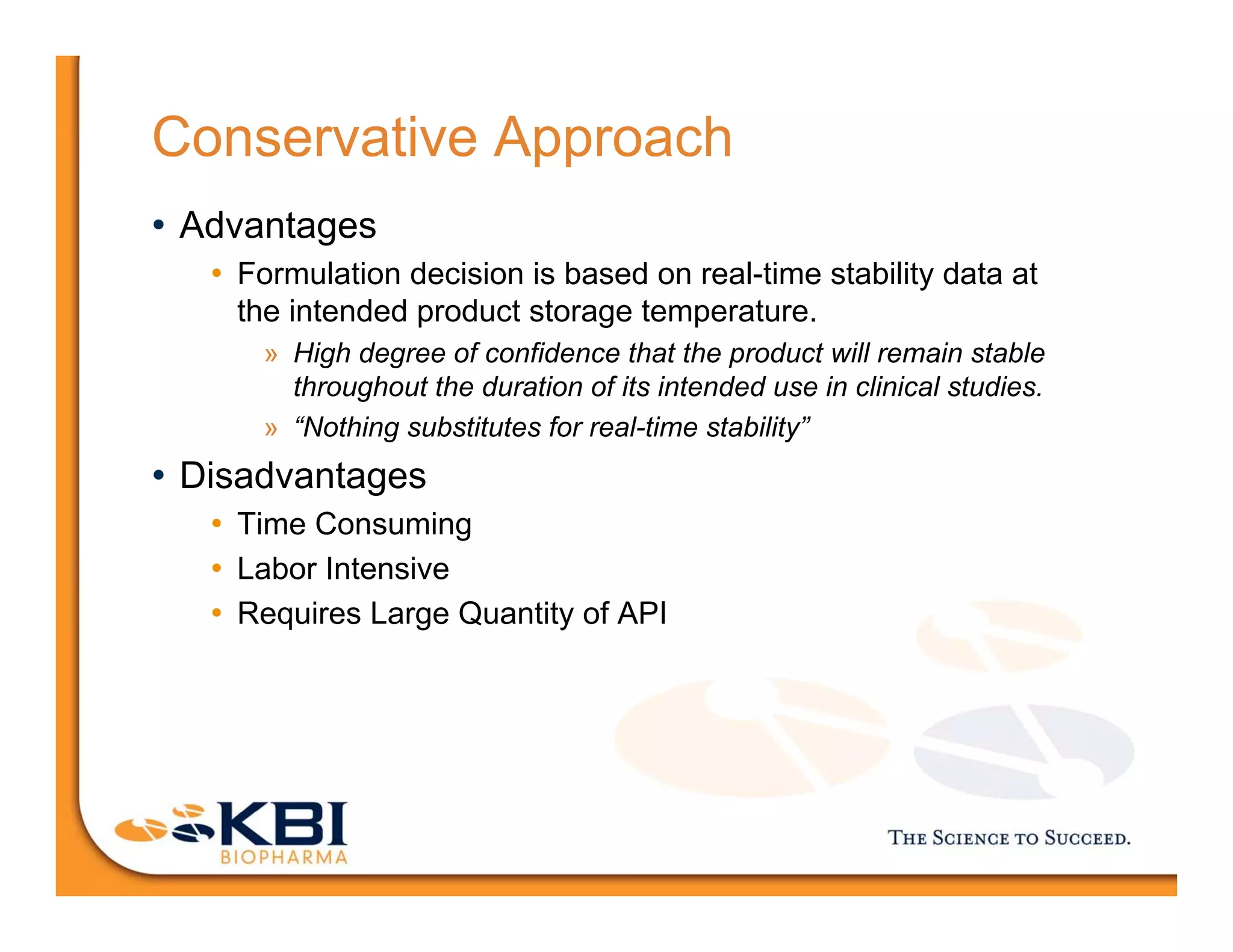 Accelerated Stability During Formulation Development of Early Stage ...