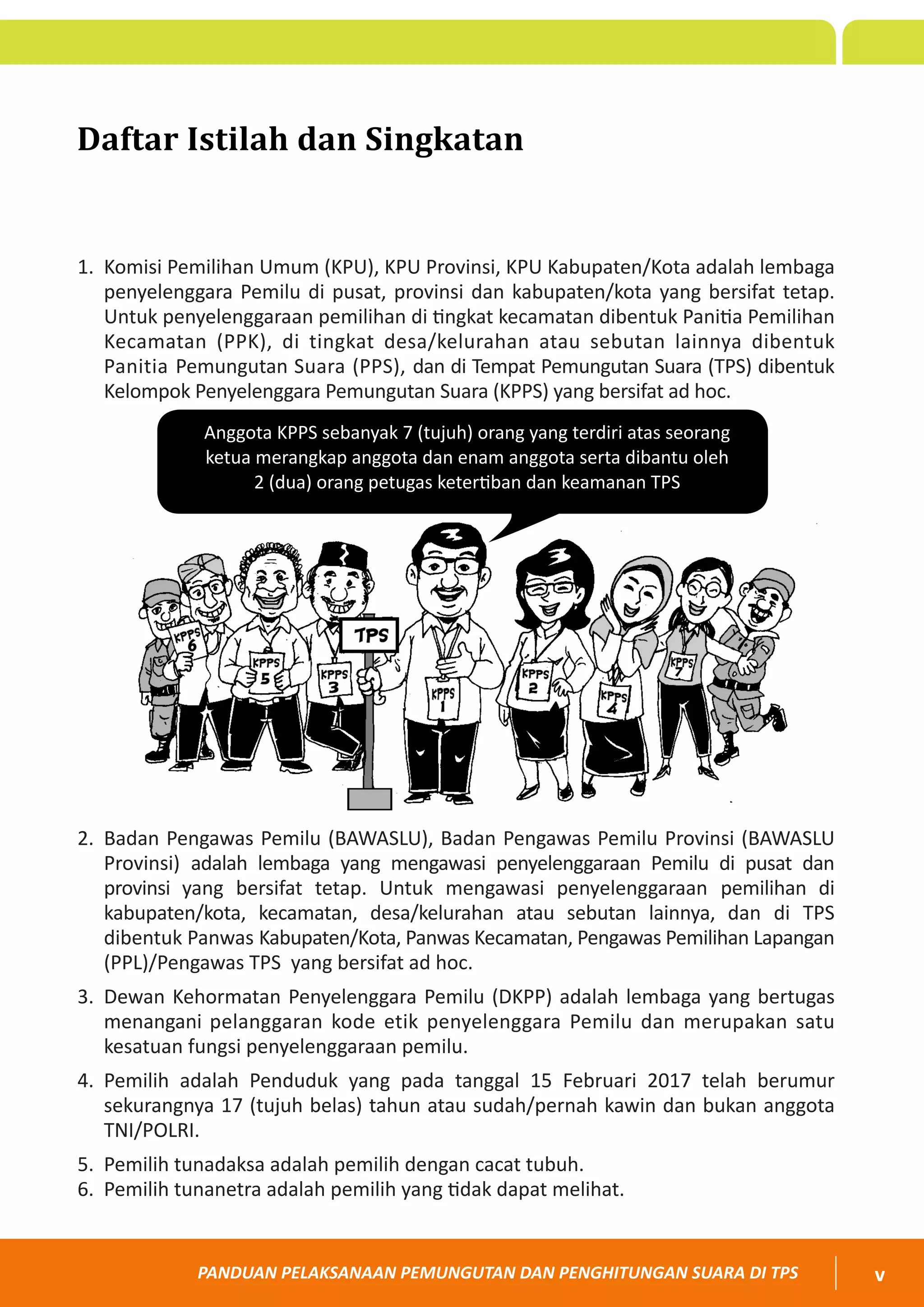 Buku Panduan KPPS PILKADA 2017 | PDF