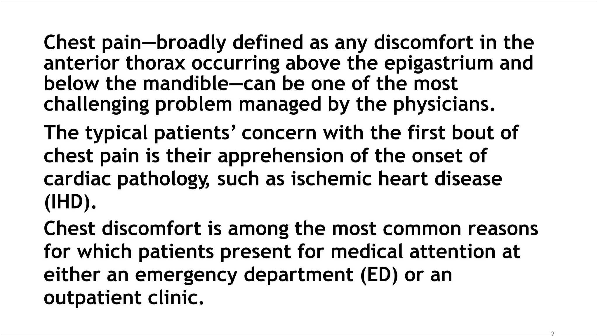 L 6.approach to chest pain | PPTX