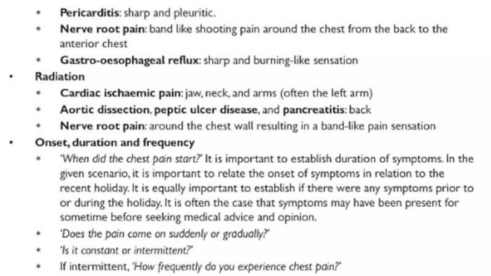 L 6.approach to chest pain | PPTX