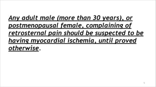 L 6.approach to chest pain | PPTX