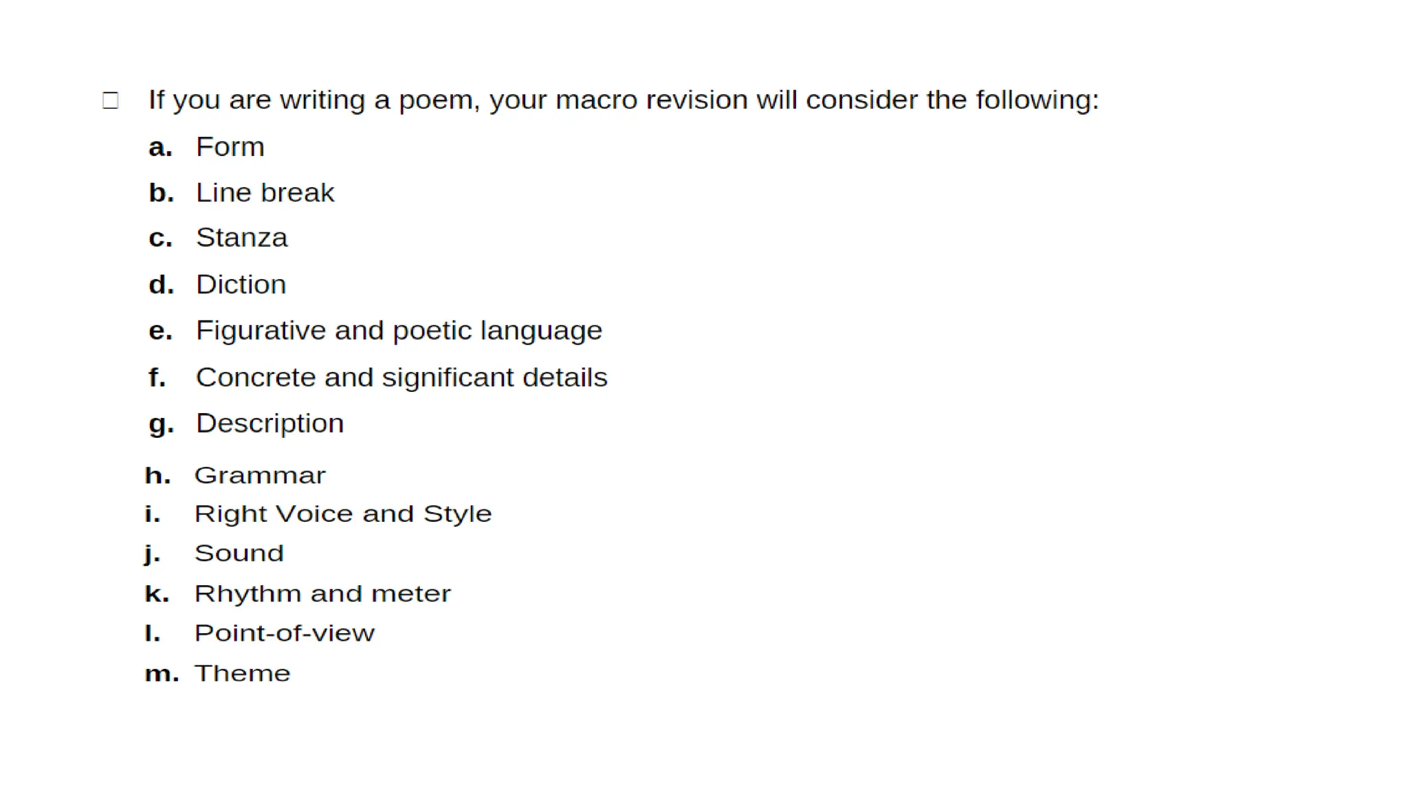 L#6- Revising the draft- Creative Non fiction | PPTX