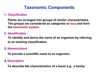Plant taxonomy | PPT