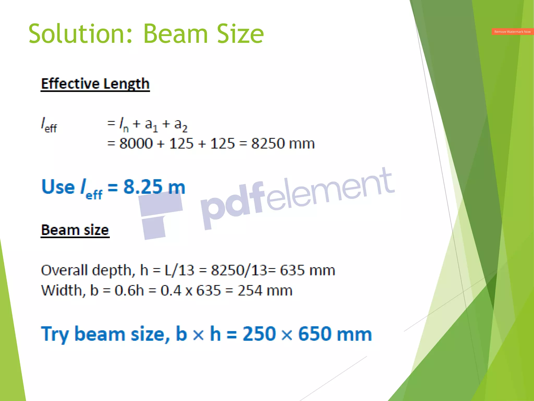L6 - Beam Design.pdf | Civil Engineering Industry | Industries