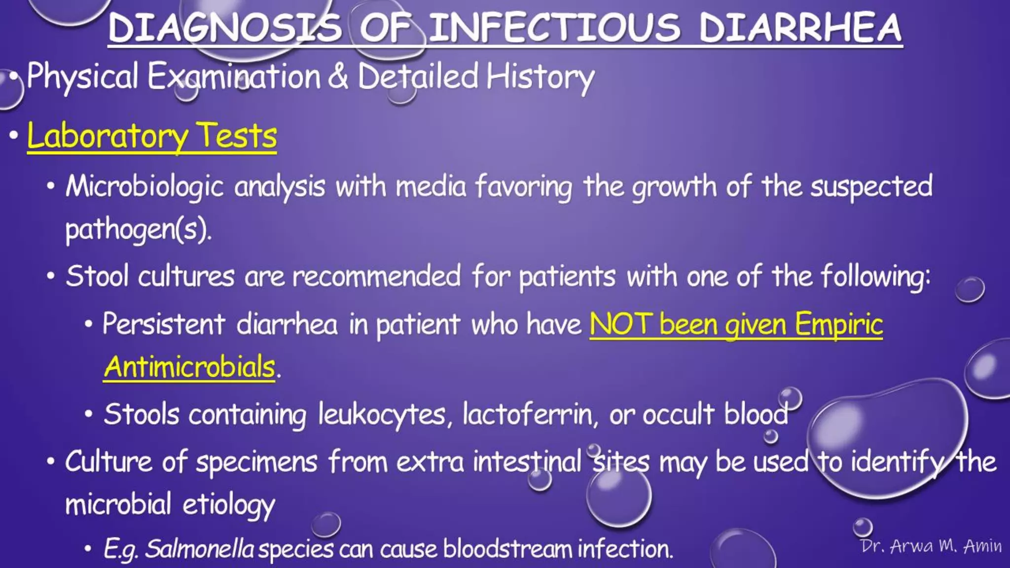 Infectious Diarrhea | PPT | Free Download