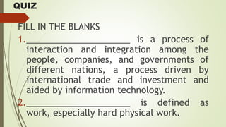 L6-GLOBAL NETWORKS PowerPoint presentation | PPTX