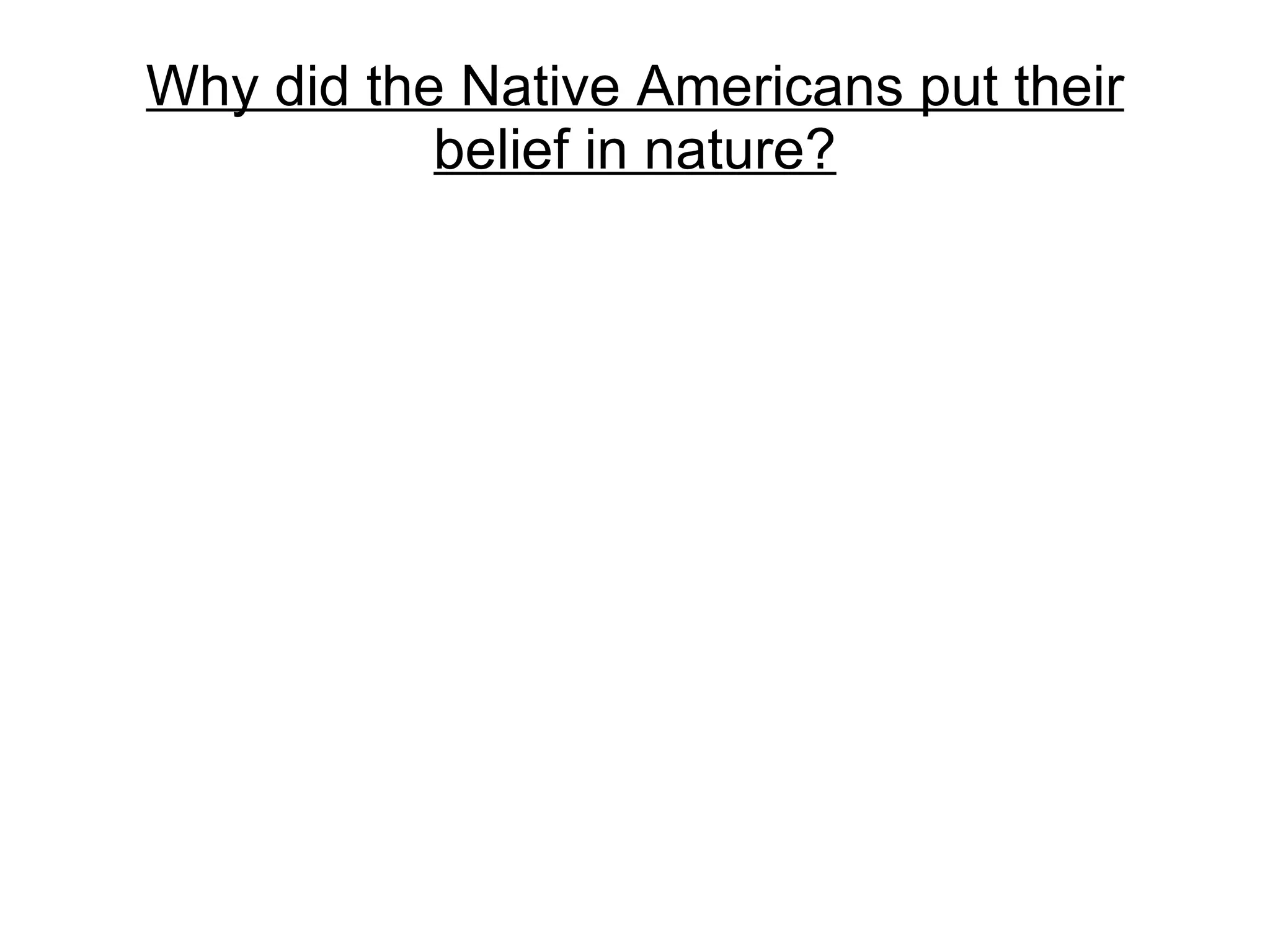 L6 Native American Beliefs | PPT