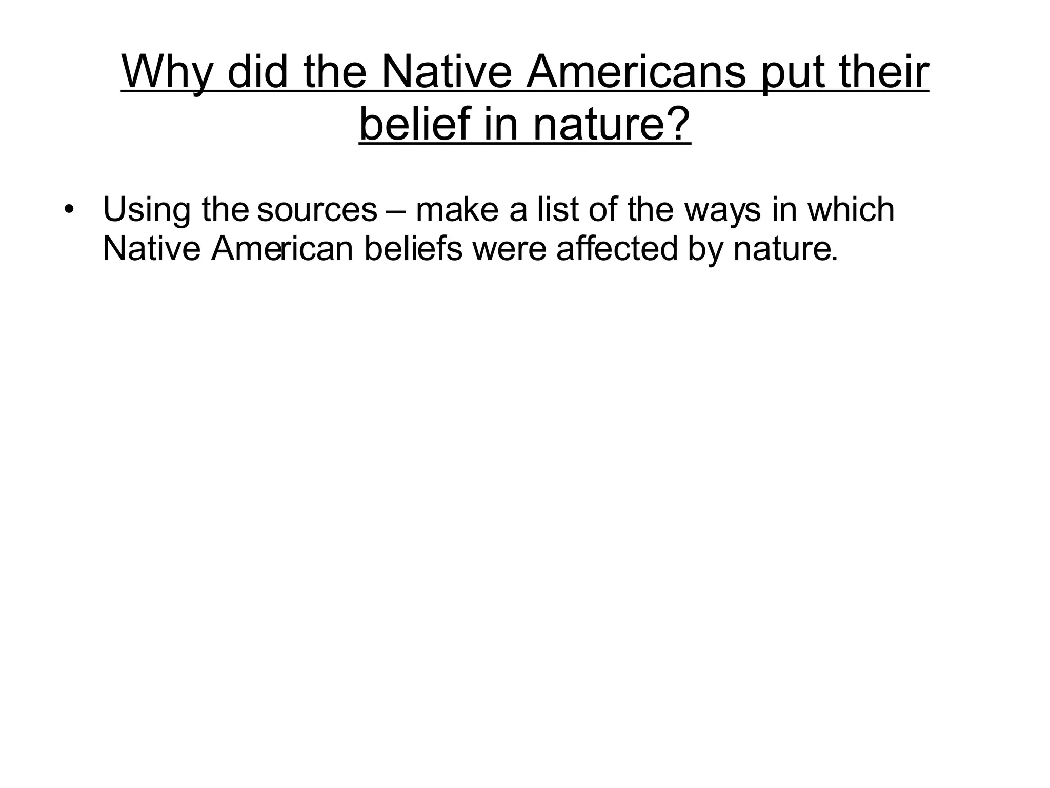 L6 Native American Beliefs | PPT
