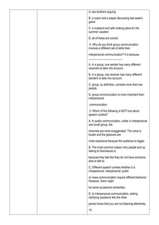Grade 11 Oral Communication in Context Lesson 6 | DOCX