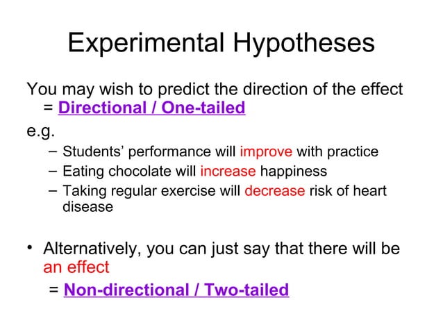 Hypothesis and IV and DV | PPT | Science