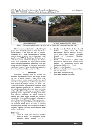 Conceptualizing Sustainable Transportation for City of Pune, India. | PDF