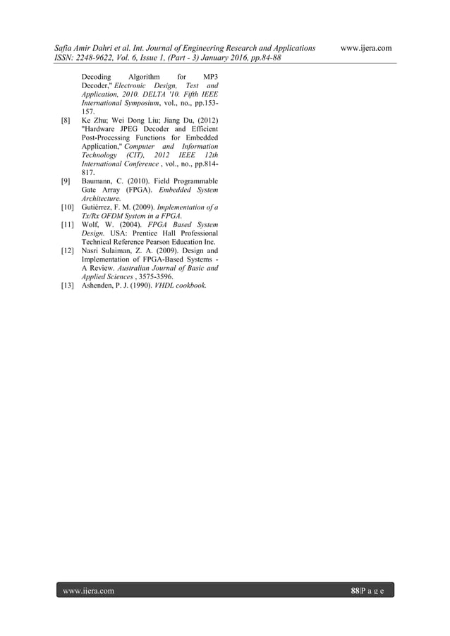 Implementation of Huffman Decoder on Fpga | PDF