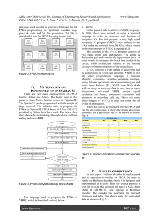 Implementation of Huffman Decoder on Fpga | PDF