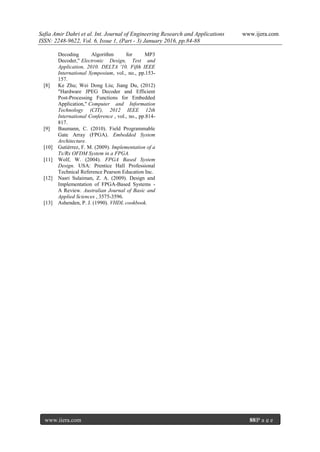 Implementation of Huffman Decoder on Fpga | PDF