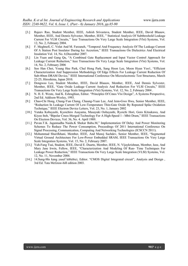 Self Controllable Voltage Level Technique To Reduce Leakage Current In Dram 4×4 Pdf