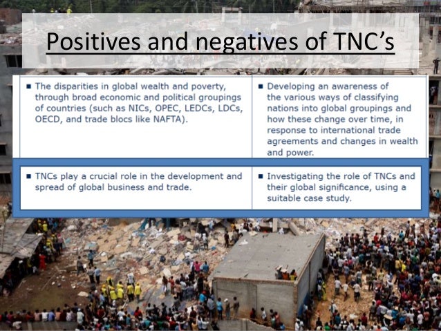 L6 2014 pro and cons tnc's