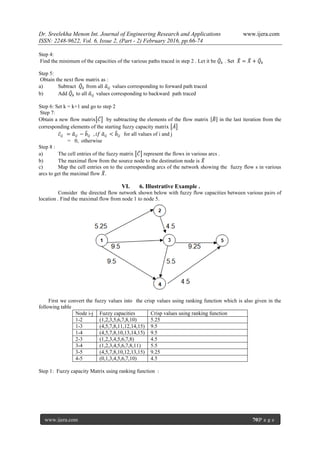 Solving Fuzzy Maximal Flow Problem Using Octagonal Fuzzy Number | PDF