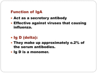 L6 Antibody ppt immuno biology structure function types | PPTX