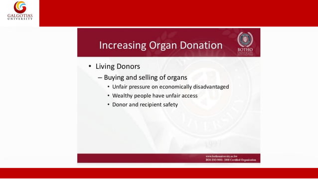 Ethics in organ transplantation | PDF