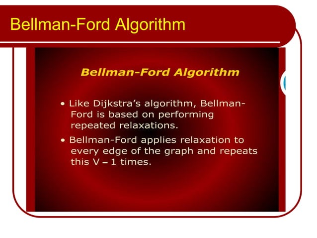 Bellman ford 1 | PPT