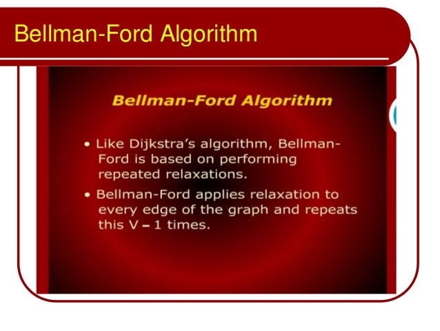 Bellman ford 1