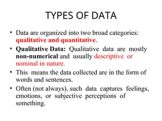CONCEPT OF DATA COLLECTION METHODS USED IN RESEARCH. | PPT