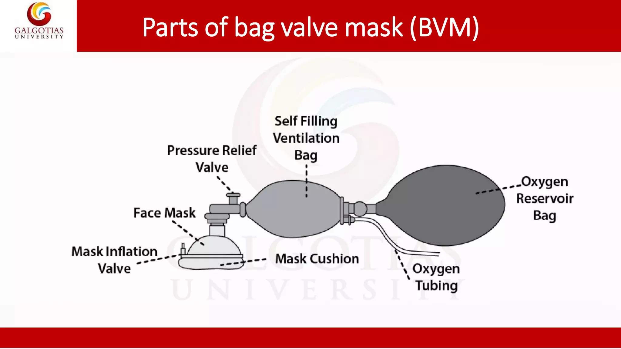 Chockinf and ventilation including Use of BVM | PDF
