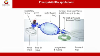 Chockinf and ventilation including Use of BVM | PDF