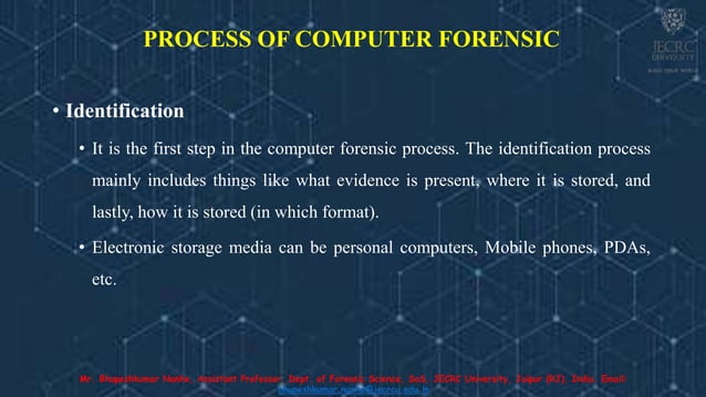L6 Digital Forensic Investigation Tools.pptx | Databases | Computer ...