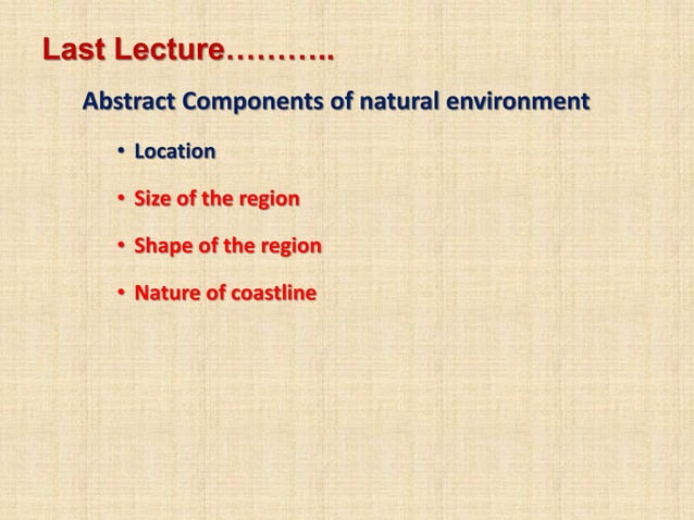 Components of natural environment abiotic and biotic | PPT