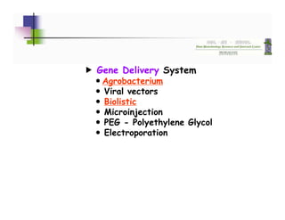 Lesson no: 6 Gene gun or biolistic gun.pdf