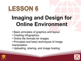 E-Tech L6 Imaging and Design for Online Environment.pptx
