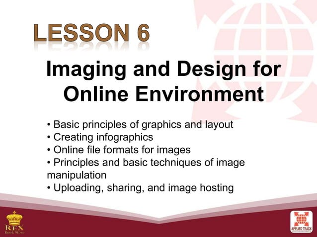 E-Tech L6 Imaging and Design for Online Environment.pptx | Internet for Beginners | Internet