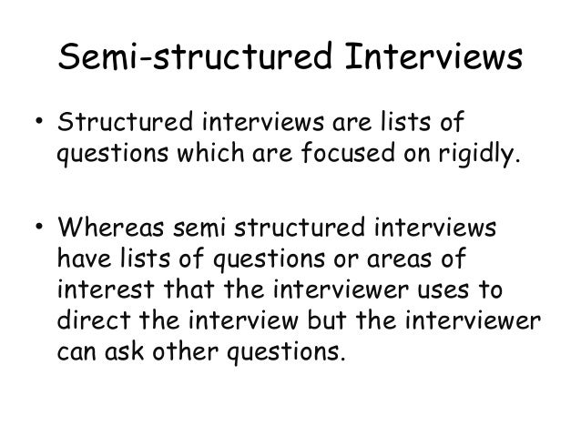 L6 interviews