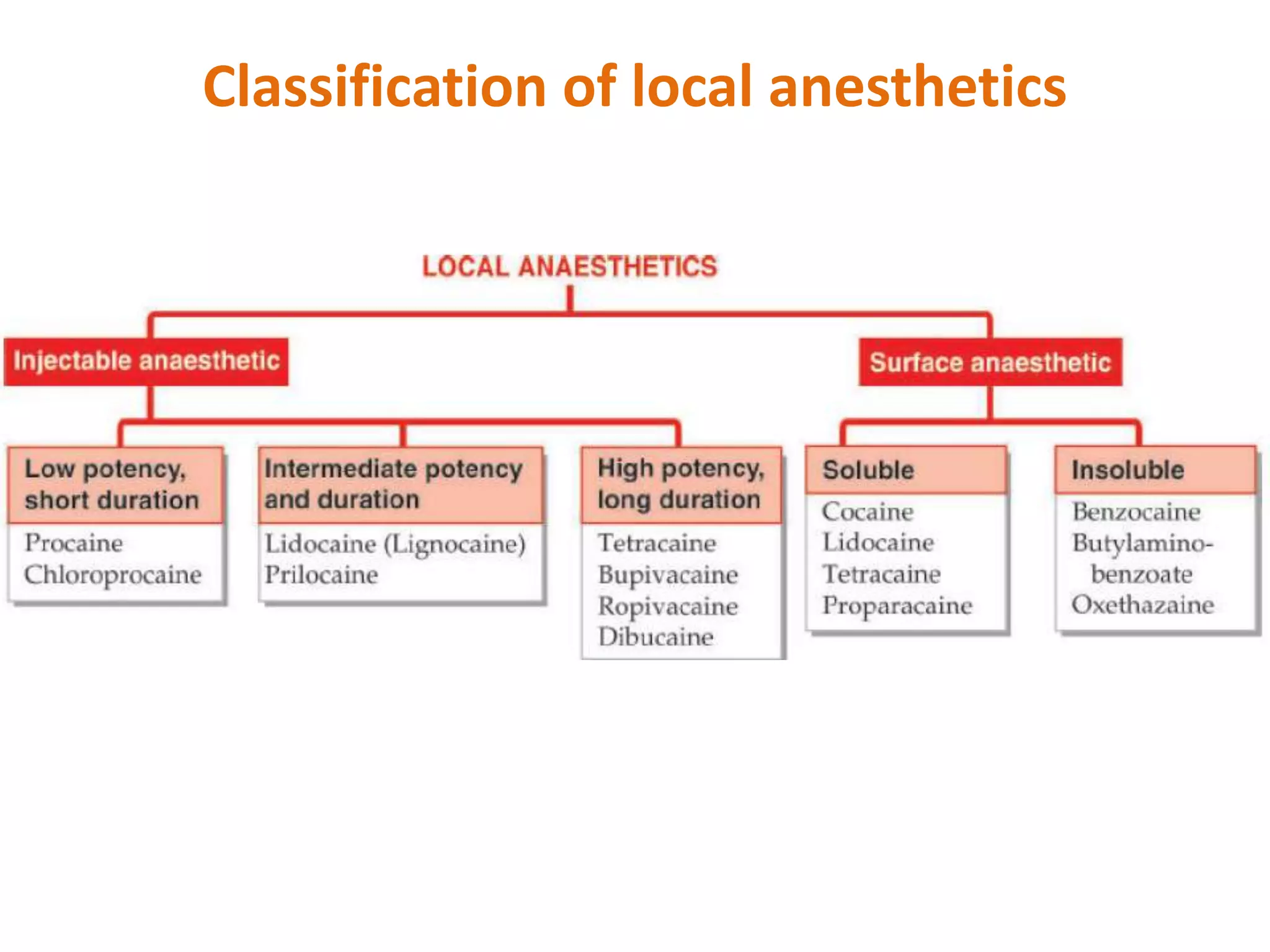 Local anesthetics | PPTX