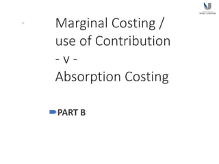 L6 marginal & absorption costing | PPT