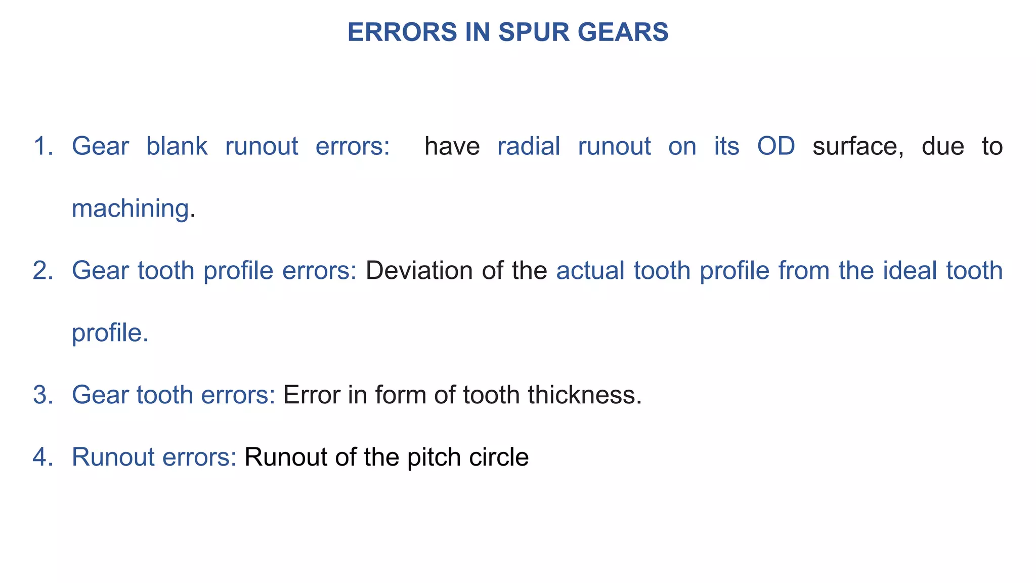 L6 measurement of gear tooth | PPTX