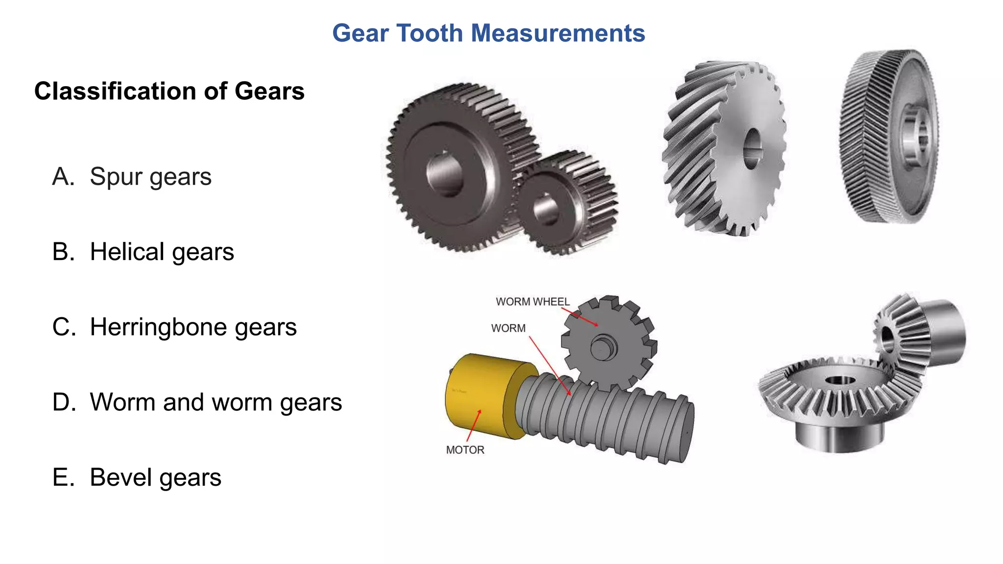 L6 measurement of gear tooth | PPTX