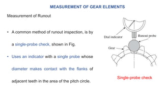 L6 measurement of gear tooth | PPTX